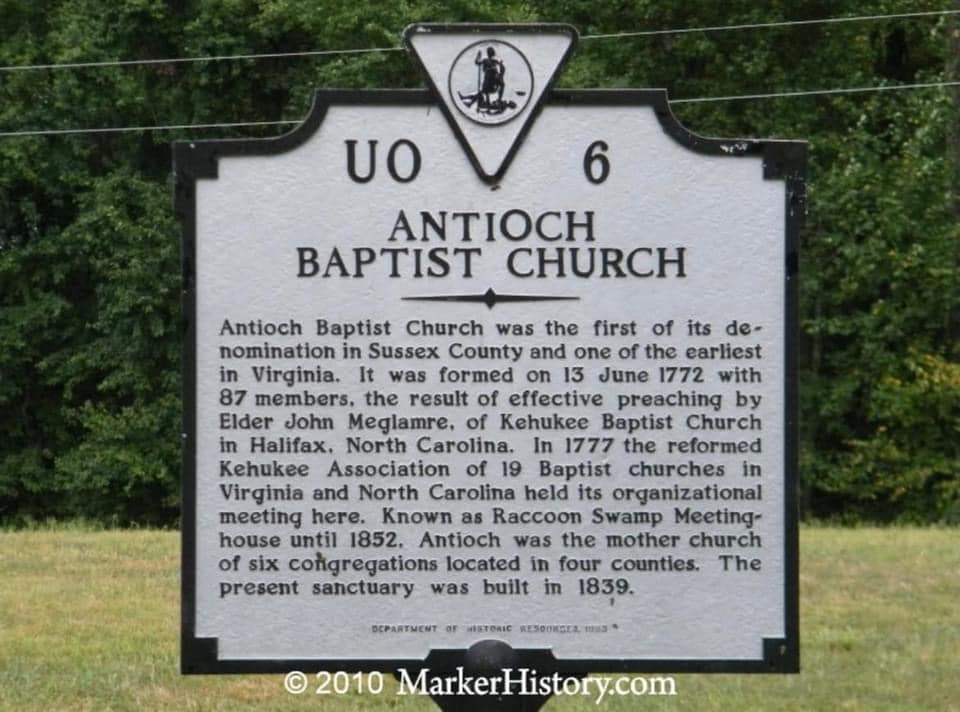 About – Antioch Baptist Church